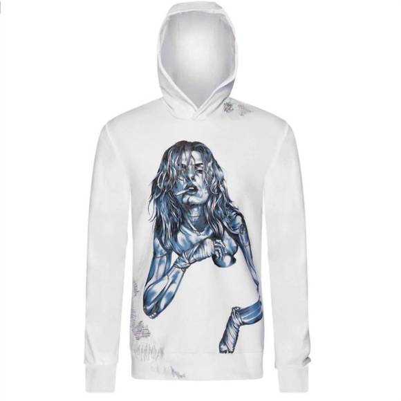 RH45 | Shirts | New Rh45 Mens Lexi Hoodie In White | Poshmark